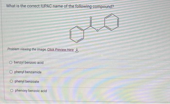 Solved What is the correct IUPAC name of the following | Chegg.com