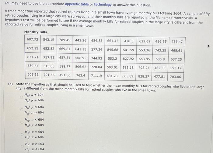 Solved You may need to use the appropriate appendix table or | Chegg.com