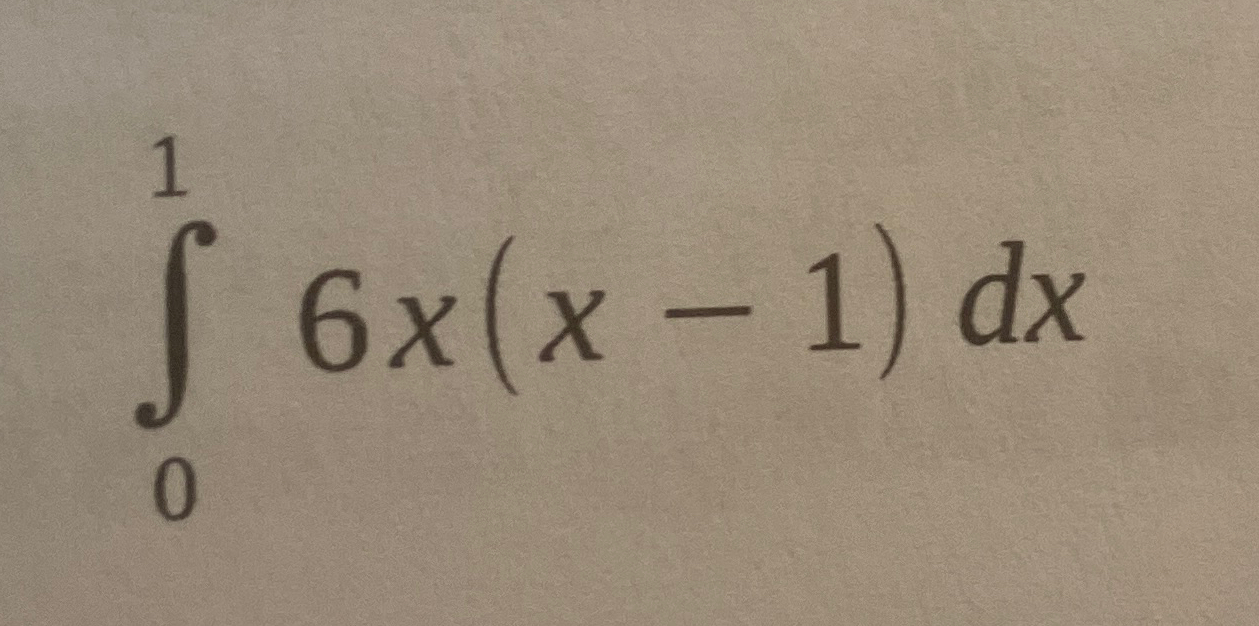 Solved ∫016x(x-1)dx ﻿ Use the Riemann Sum definition of the | Chegg.com