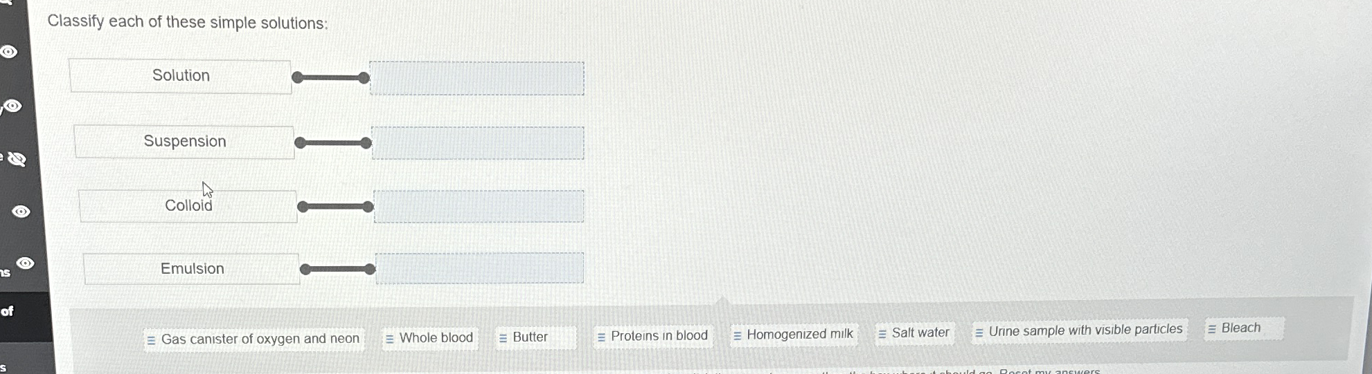 Solved Classify each of these simple | Chegg.com