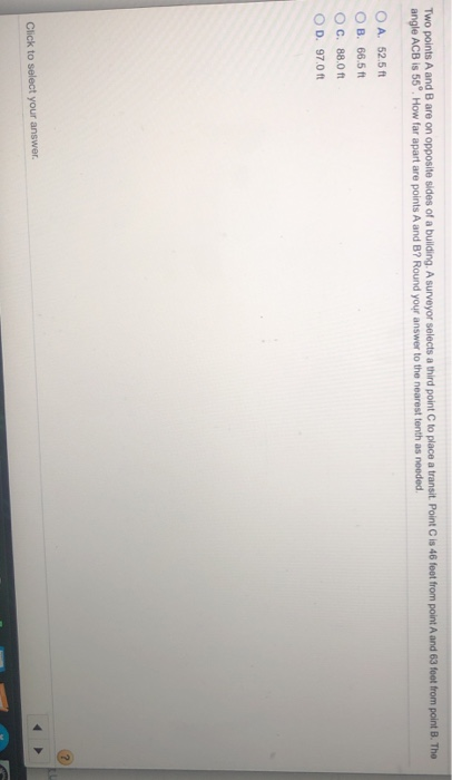 Solved Two points A and B are on opposite sides of a | Chegg.com