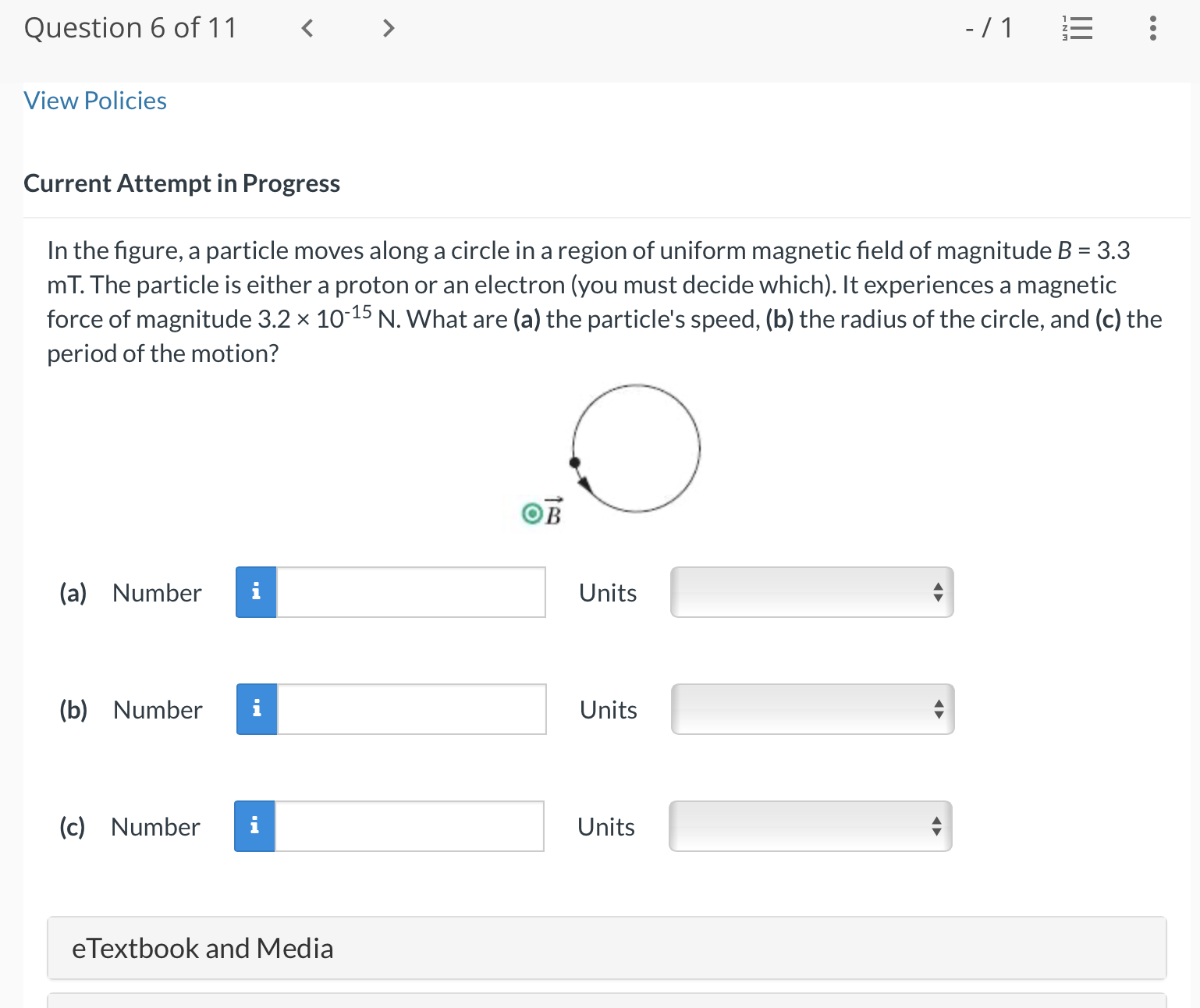 Solved Current Attempt in ProgressIn the figure, a particle | Chegg.com