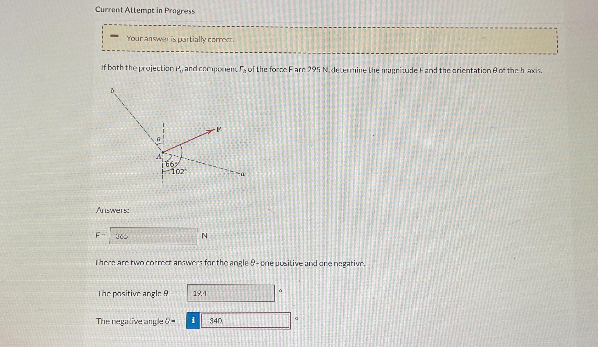 Solved Current Attempt in ProgressYour answer is partially | Chegg.com