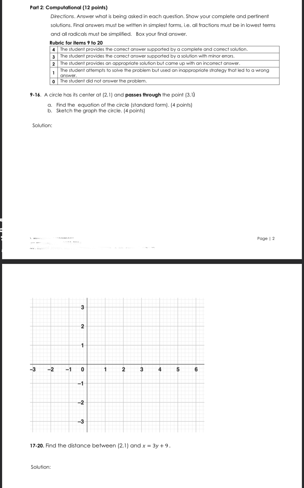 Solved Part 2: Computational (12 ﻿points)Directions. Answer | Chegg.com