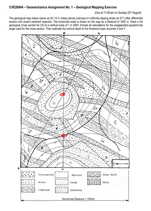 Solved .. CVE20004 - Geomechanics Assignment No. 1 - | Chegg.com