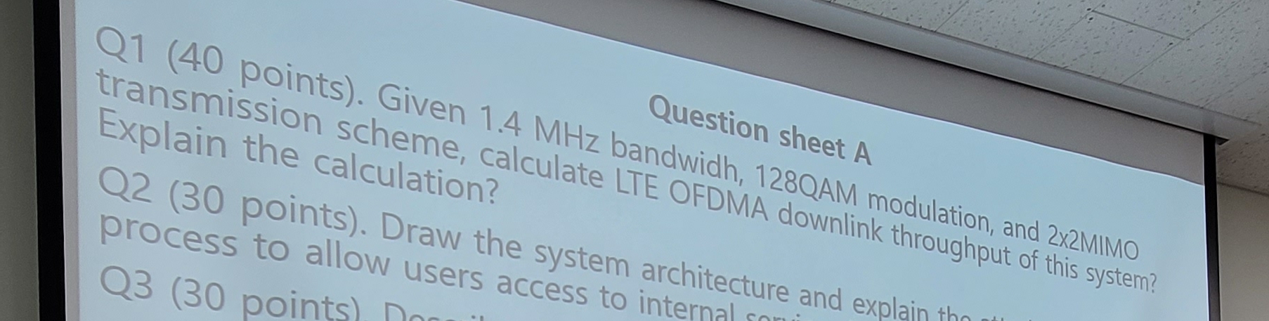 Solved Q1 (40 ﻿points). ﻿Given 1.4 ﻿MHz Question sheet | Chegg.com