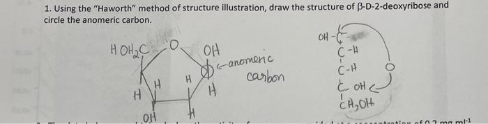 Solved Using the "Haworth" method of structure illustration, | Chegg.com