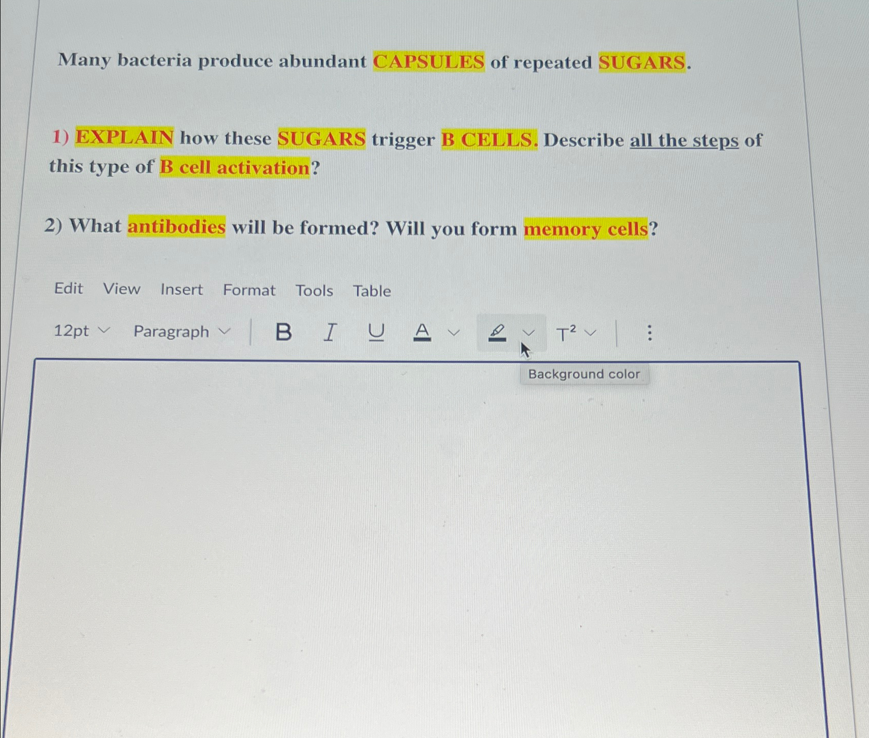Solved Many bacteria produce abundant CAPSULES of repeated | Chegg.com