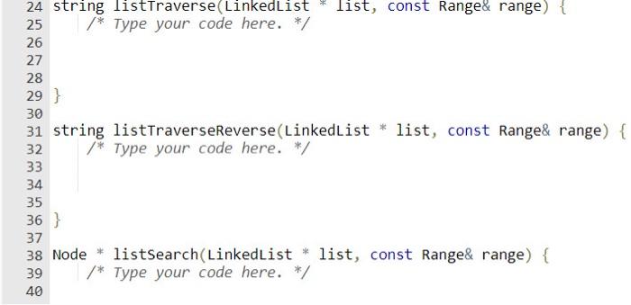 Solved 10.5 hs-Dummy Linked Lists - listTraverse Description | Chegg.com