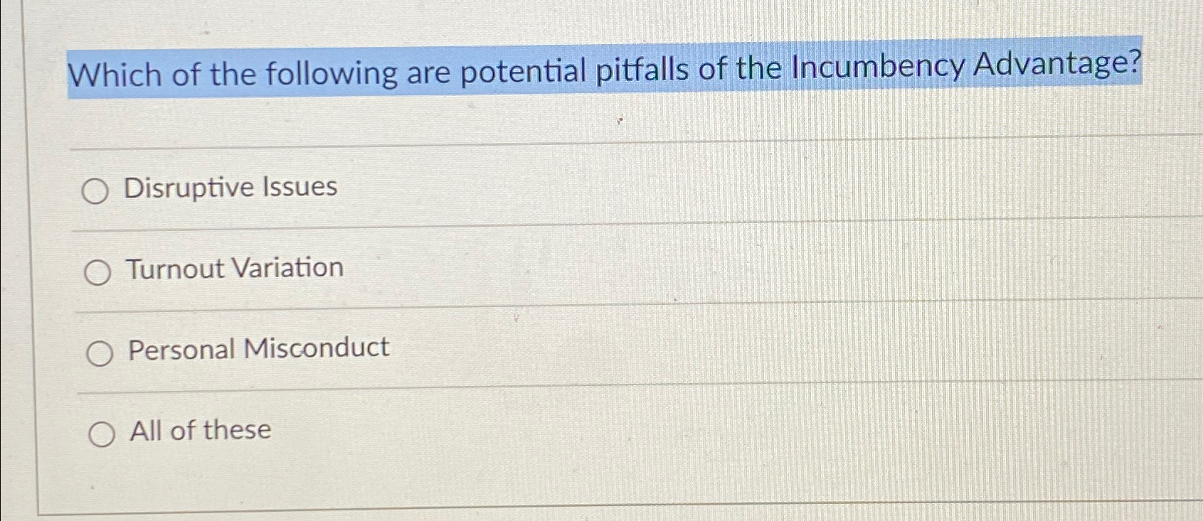 Which of the following are potential pitfalls of the | Chegg.com