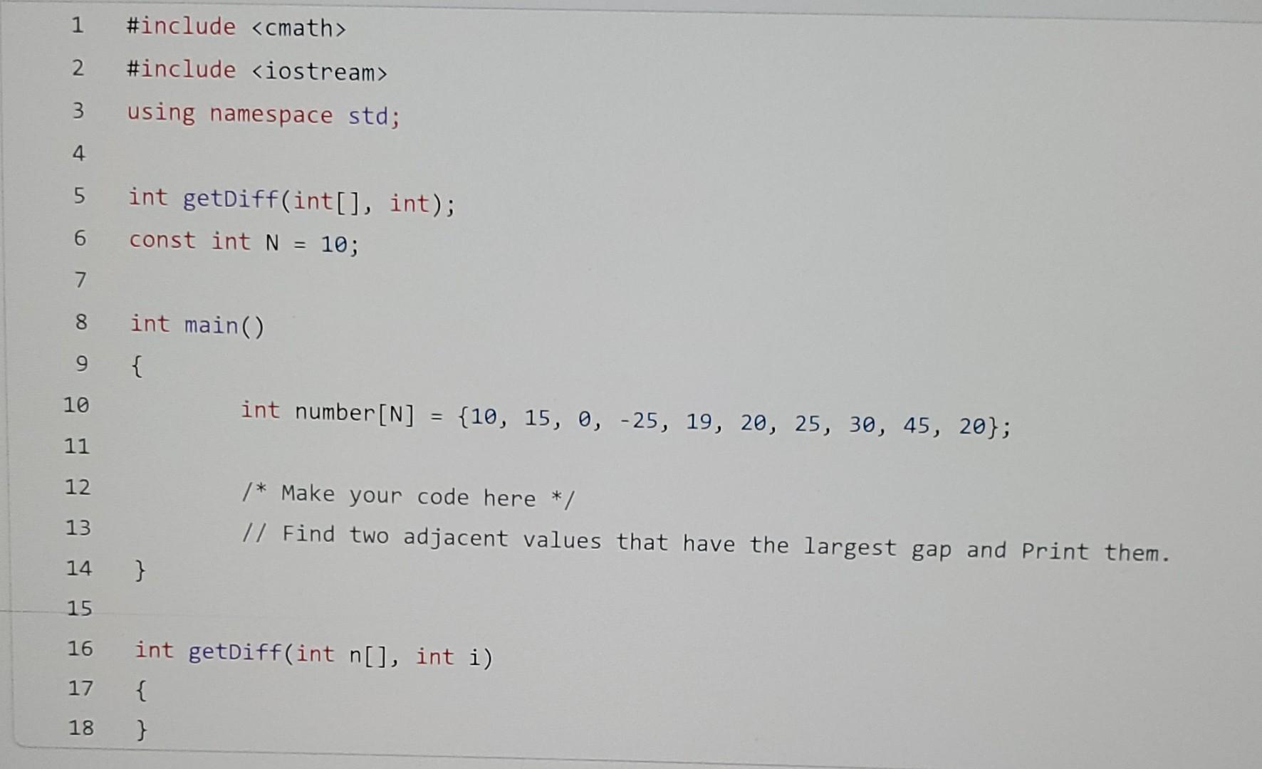 Solved Part A Part B C++ only in Part A is the | Chegg.com