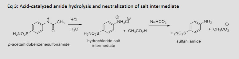 Solved Eq 3: Acid-catalyzed amide hydrolysis and | Chegg.com