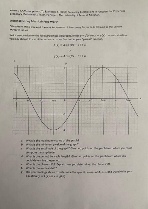 Solved Álvarez, J.AM, Jorgensen, T., \& Rhoads, K. (2018) | Chegg.com