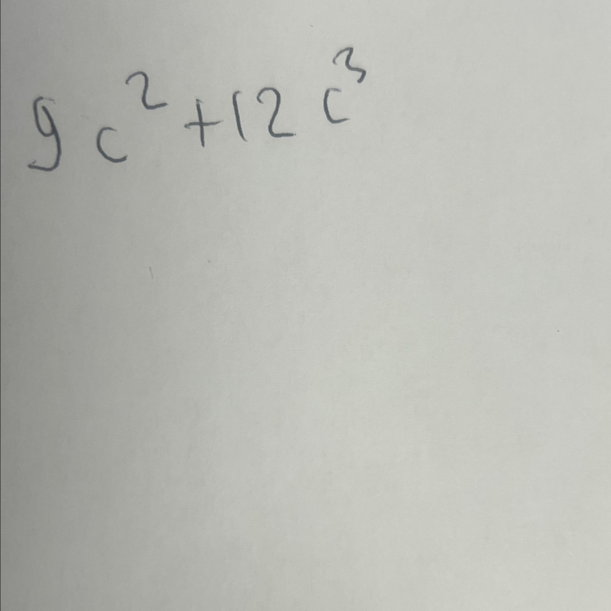 9c2+12c3 | Chegg.com