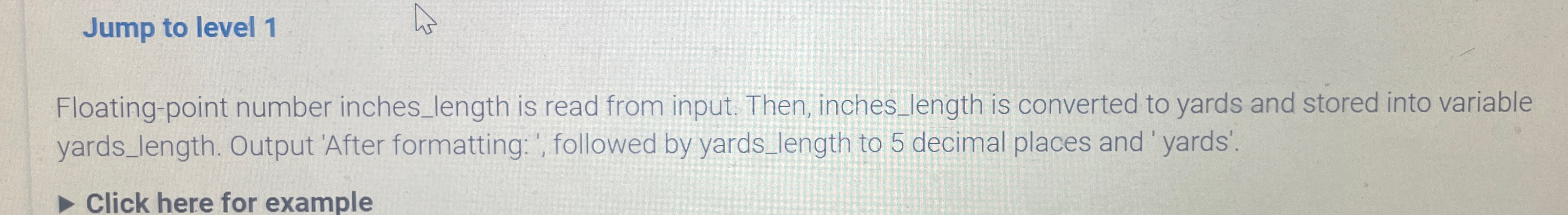 Solved Floating-point number inches_length is read from | Chegg.com