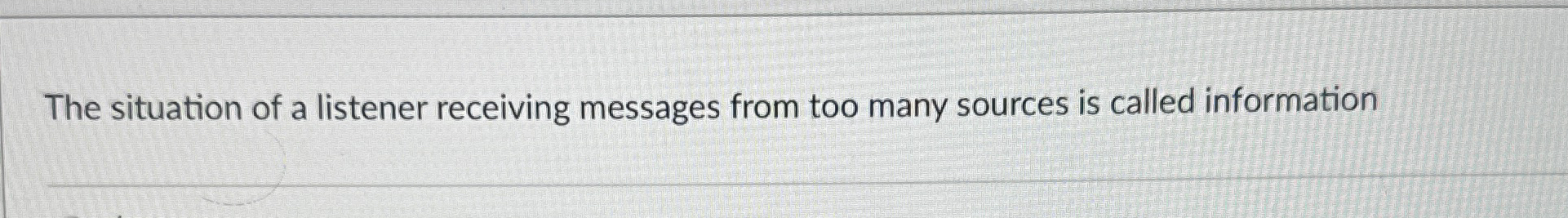 Solved The situation of a listener receiving messages from | Chegg.com