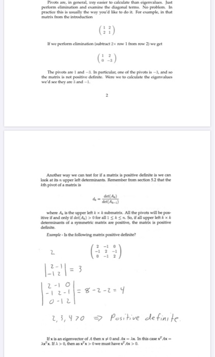 Solved 3. (a) Let A € Cnxn be a Hermitian positive definite | Chegg.com