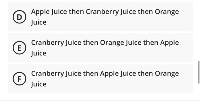 Solved Berry Ltd makes a range of juices, details of which | Chegg.com
