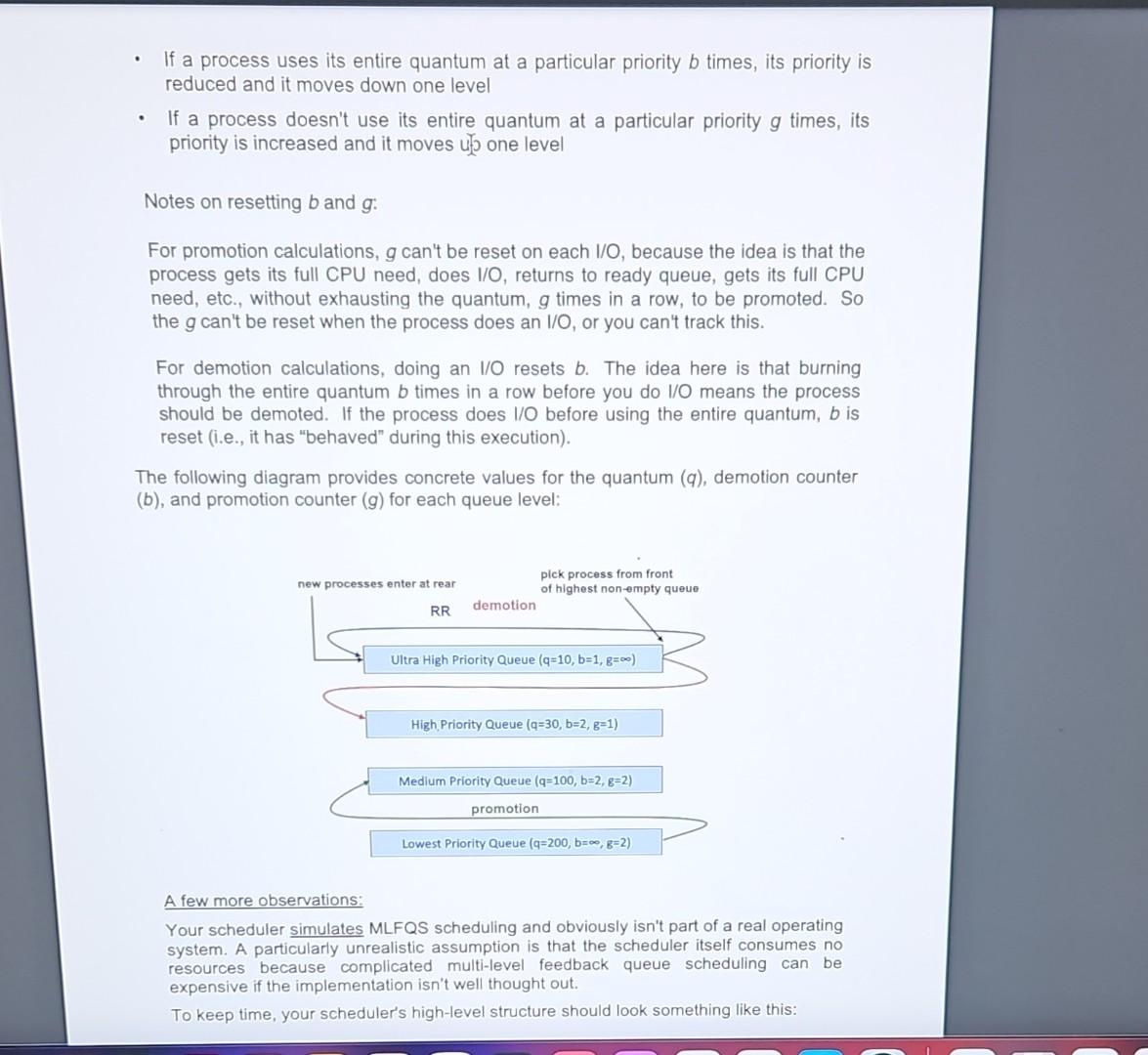Solved There are a variety of algorithms for process | Chegg.com