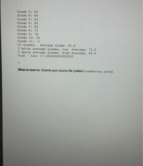 Solved CS 151 Program \#IL Write a program that reads in | Chegg.com