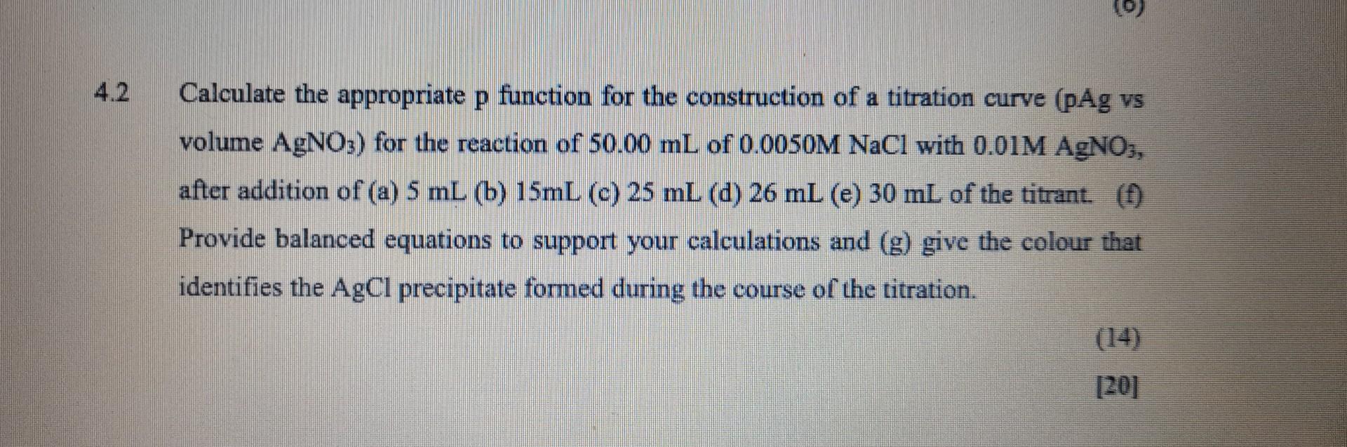 Solved Calculate the appropriate p function for the | Chegg.com