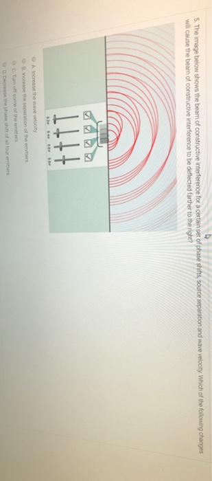 Solved 1. How to was the beam of constructive interference | Chegg.com