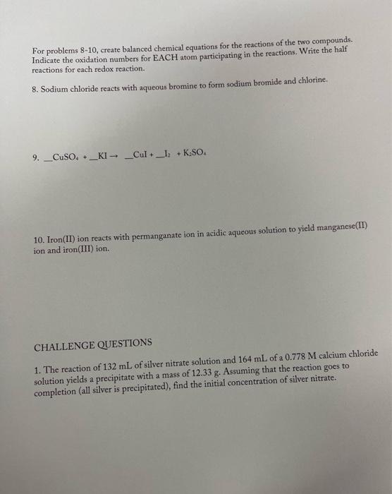 Solved Module 6 Worksheet Name: Peer Leader: Date: For all | Chegg.com