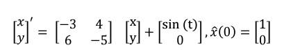 Solved Find the complementary solution using matrix method. | Chegg.com