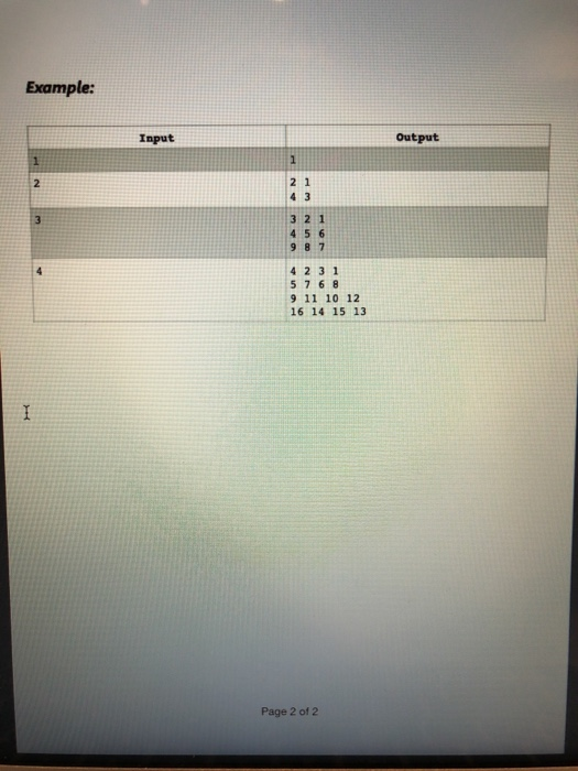Solved HOMEWORK 3 - SWAP DIAGONAL Write a program to | Chegg.com