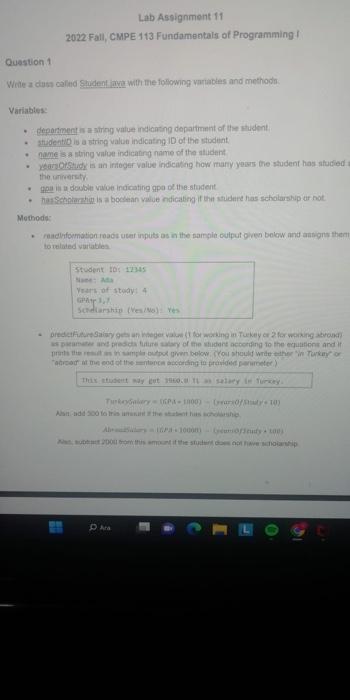 Solved Lab Assignment 11 2022 Fall Cmpe 13 Fundamestais Of 