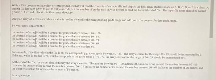 Solved Write A C Program Using Object Oriented Principles
