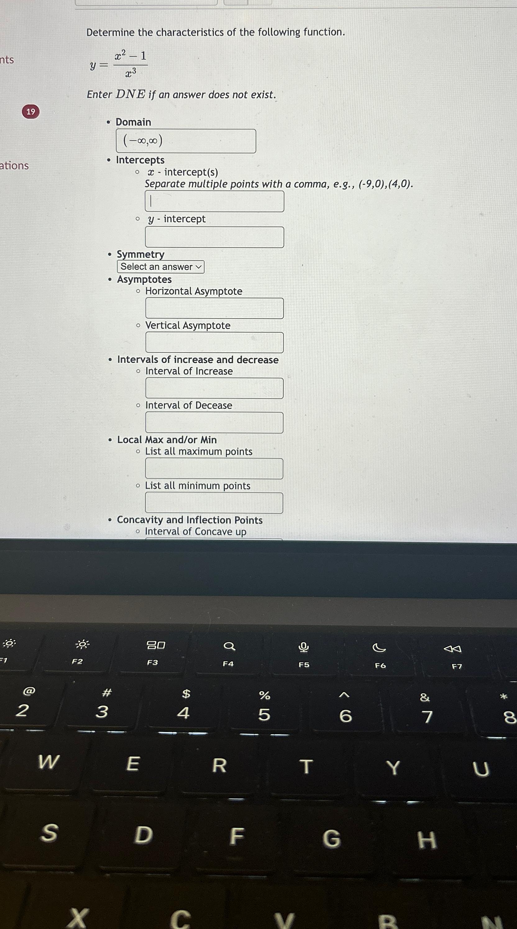 Solved Determine the characteristics of the following | Chegg.com