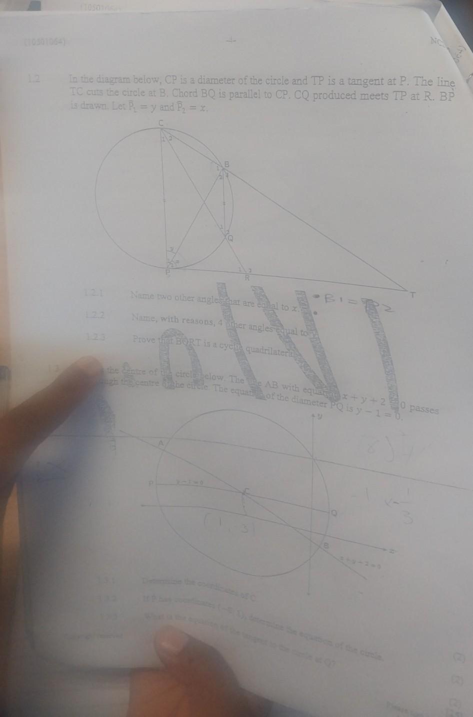 Hetric expression below: cosx+sinxcos2x 2.1.1 Prove | Chegg.com