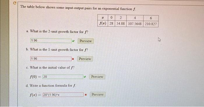 Solved The table below shows some input-output pairs for an | Chegg.com