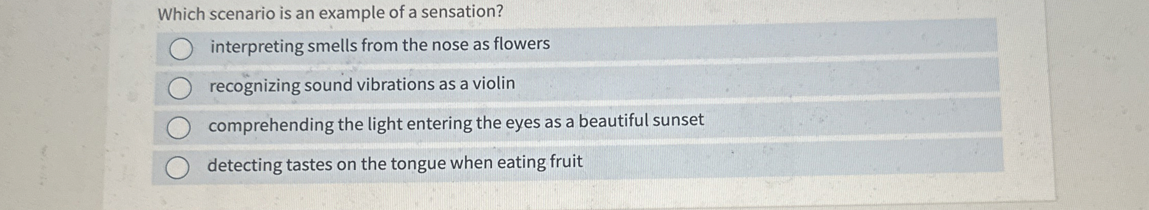 Which scenario is an example of a | Chegg.com