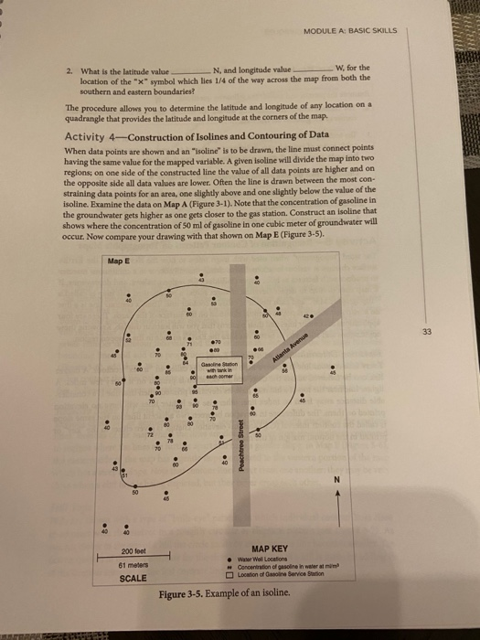 EXERCISE 3- MAPPING TECHNIQUES Location Determining | Chegg.com