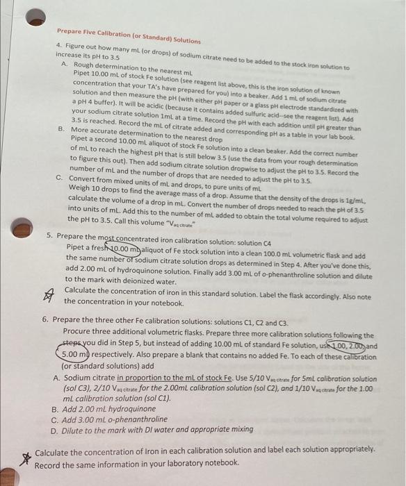 Solved Lab 3 . Determination of iron in a supplement tablet | Chegg.com