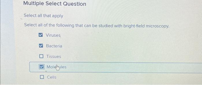 Solved Multiple Select Question Select all that apply Select | Chegg.com