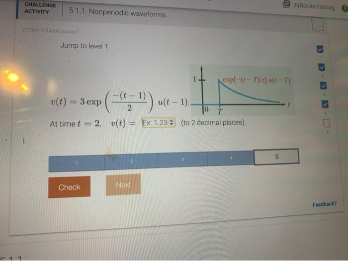 Solved CHALLENGE ACTIVITY E zyBooks catalog @ 5.1.1: | Chegg.com