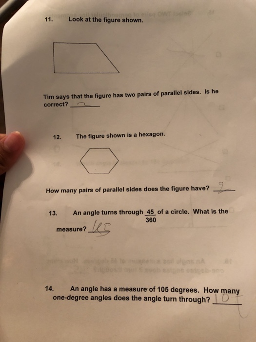 Solved Look at the figure shown. 11. Tim says that the | Chegg.com