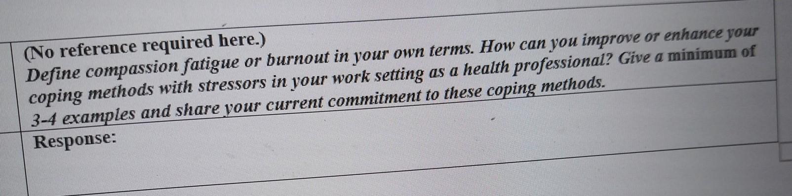 (No reference required here.) Define compassion | Chegg.com