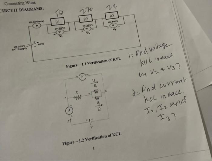 Solved . CIRCUIT DIAGRAMS: (0-301) DC Supply (0-200mA) RPS | Chegg.com