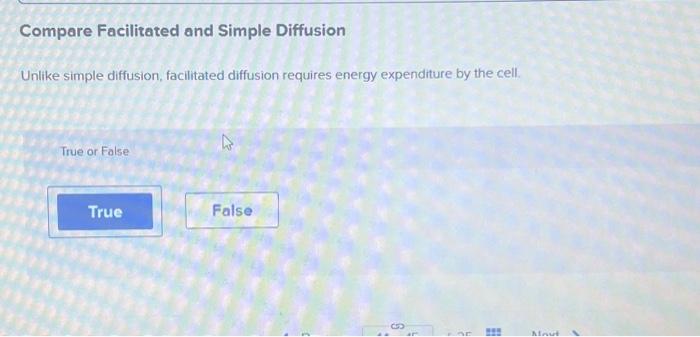 Solved Compare Facilitated and Simple Diffusion Unlike | Chegg.com