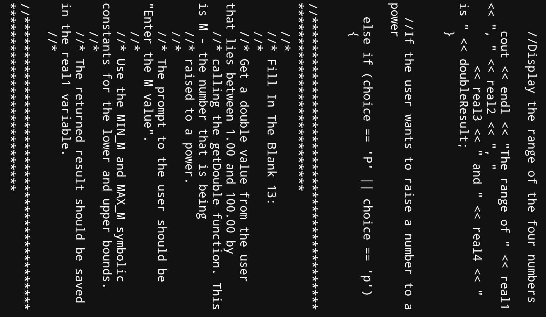 Solved //CSCI 240 Function Calling Recitation Project | Chegg.com