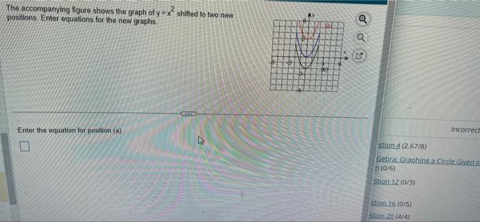 [Solved]: The a ccompanying figure shows the graph of ( y=