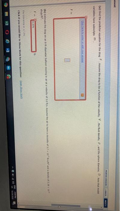 Solved ment NEXT BACK PRINTER VERSION Question 10 x Your | Chegg.com