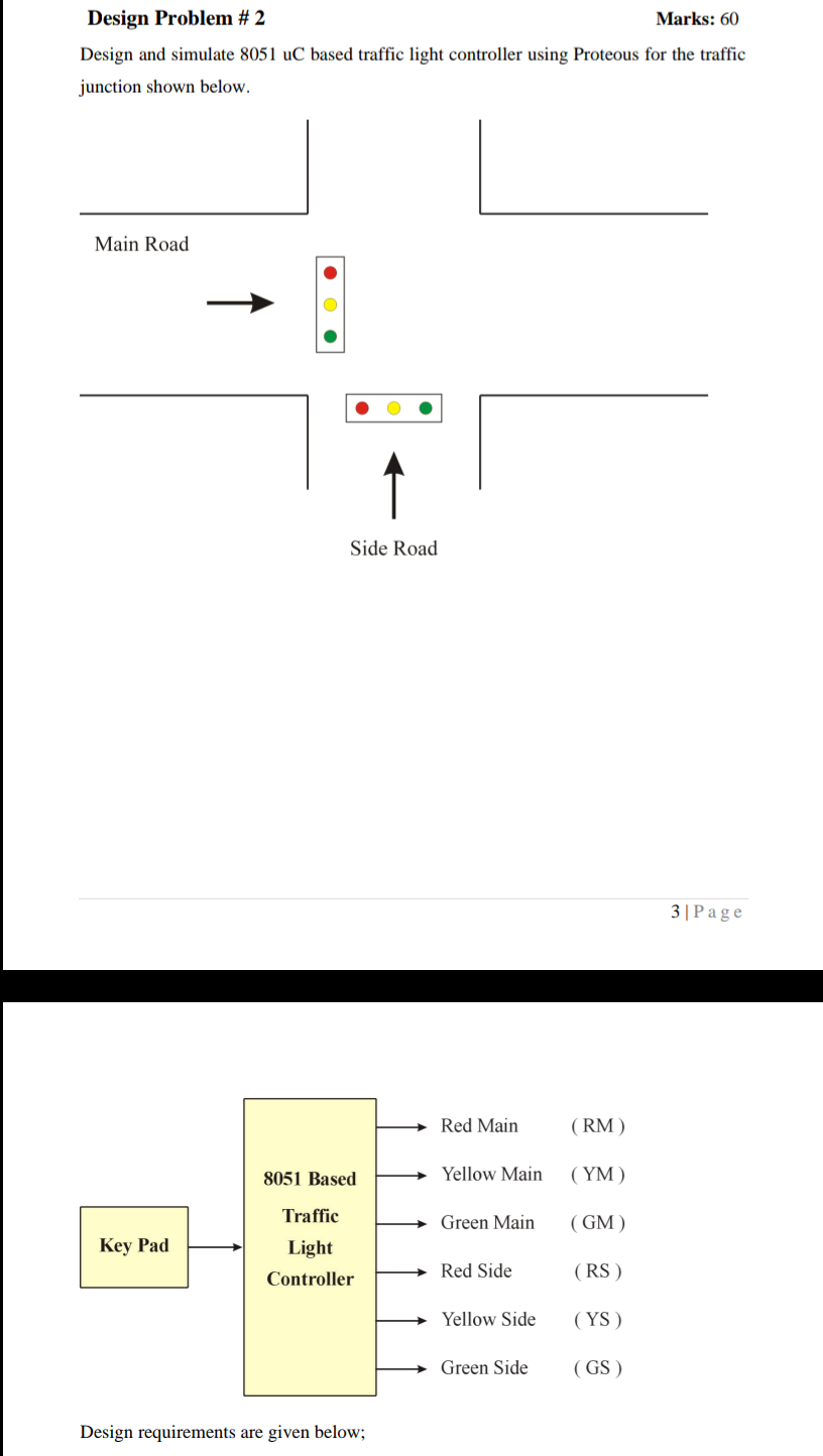 Provide 8051 Assembly Program To The Given Problem