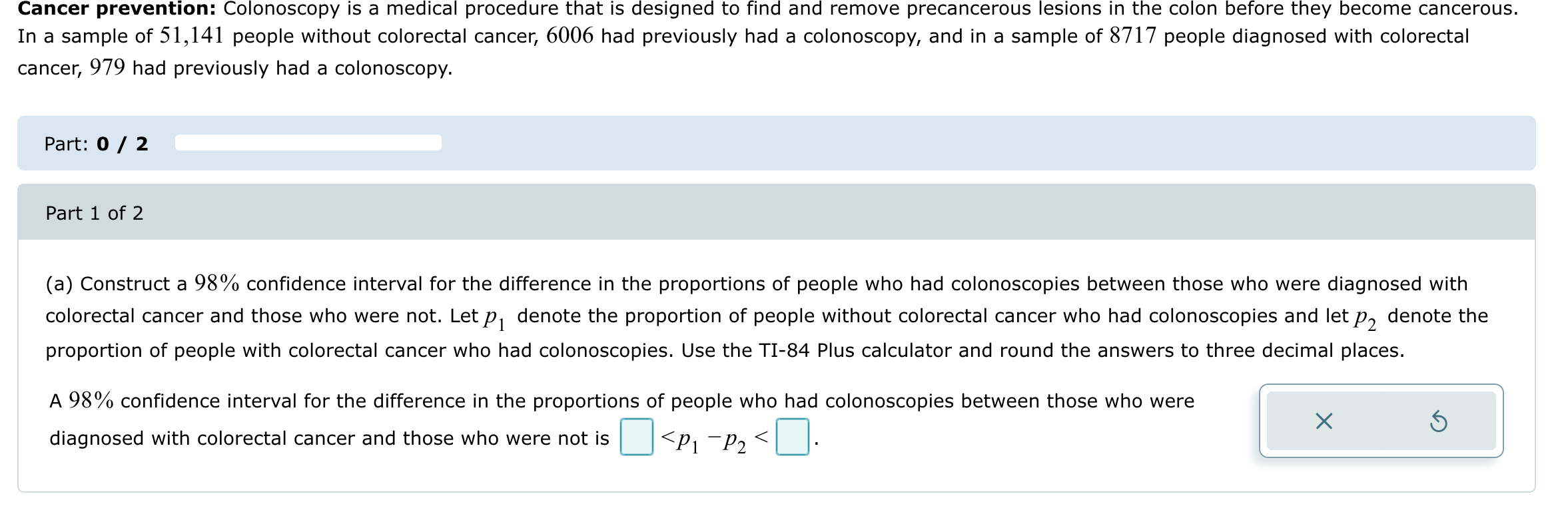 Solved Cancer prevention: Colonoscopy is a medical procedure | Chegg.com