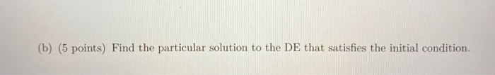 Solved 4. Consider this linear initial value problem: « | Chegg.com