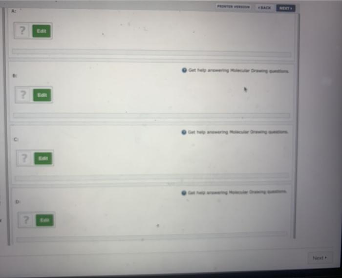 Solved Testbank Question 097 Predict The Structure Of Each